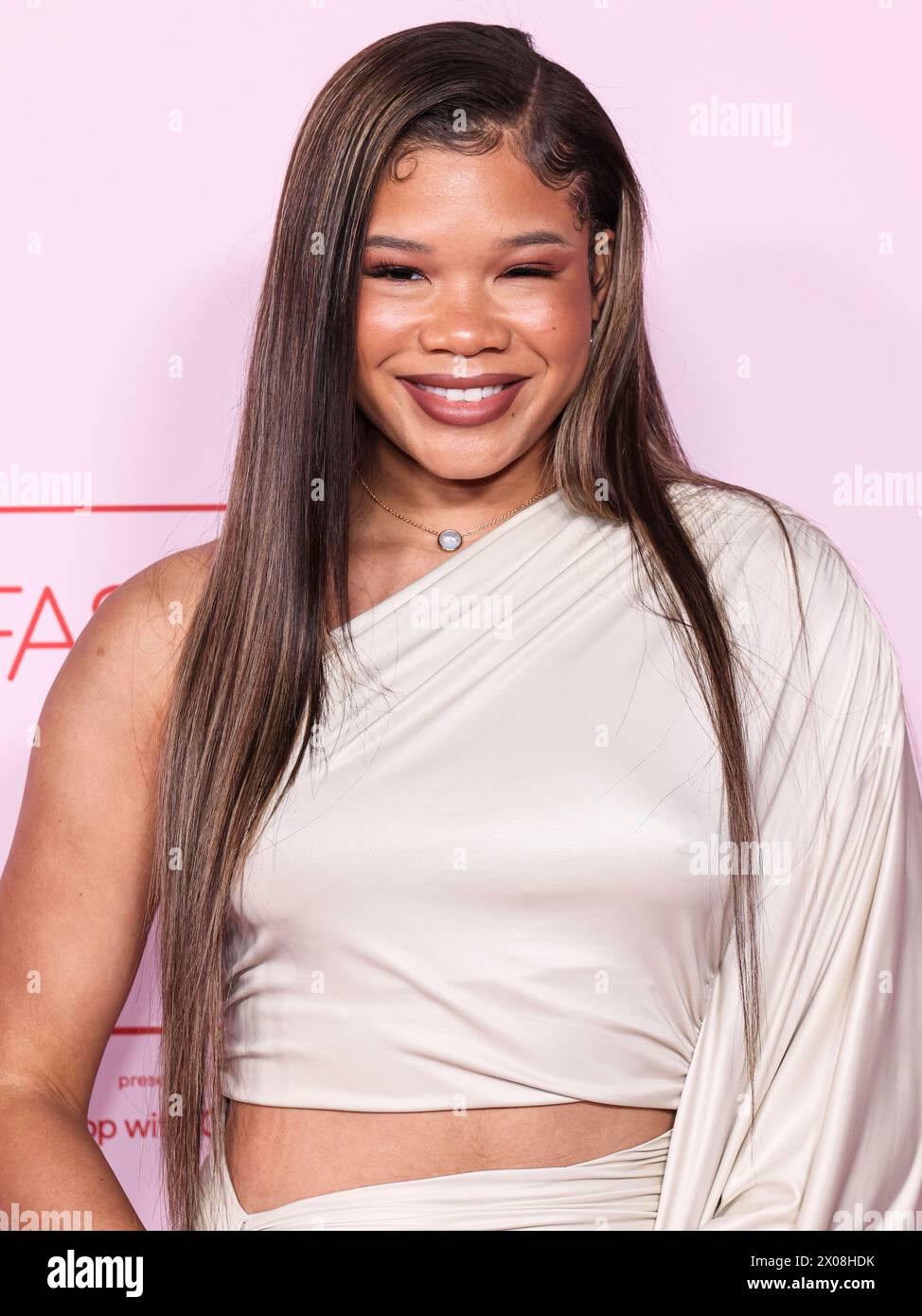 BEVERLY HILLS, LOS ANGELES, CALIFORNIA, USA - APRIL 09: Storm Reid ...