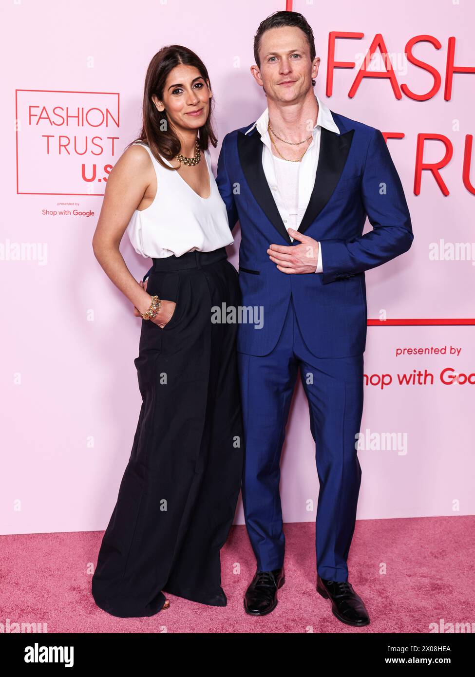 BEVERLY HILLS, LOS ANGELES, CALIFORNIA, USA - APRIL 09: Tara Tucker and ...