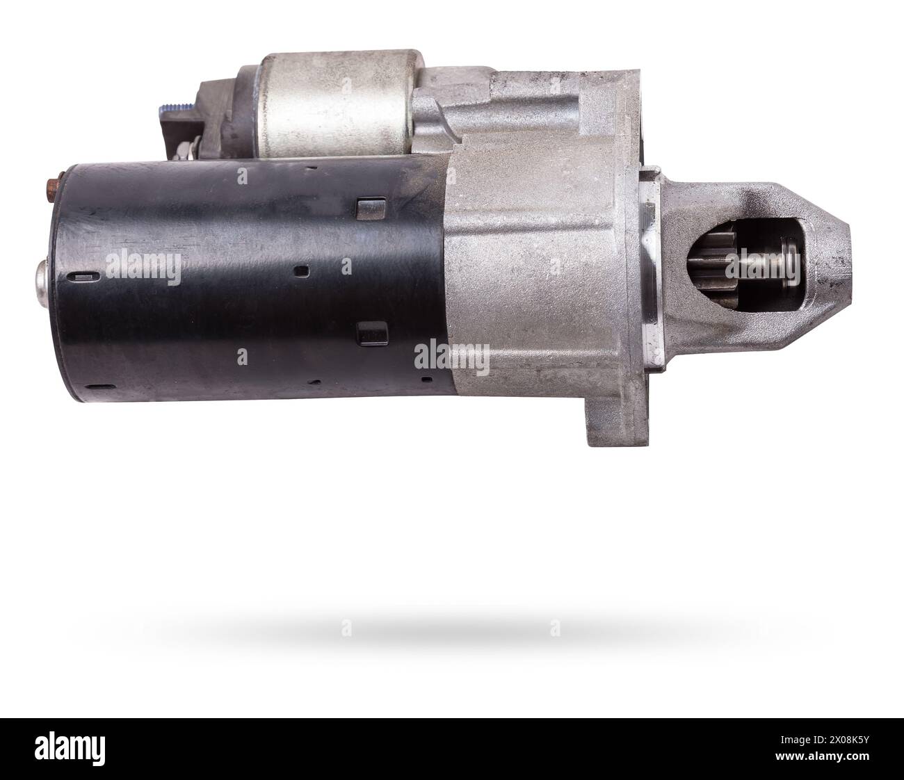 Starter of an internal combustion engine New Spare part for car on a ...