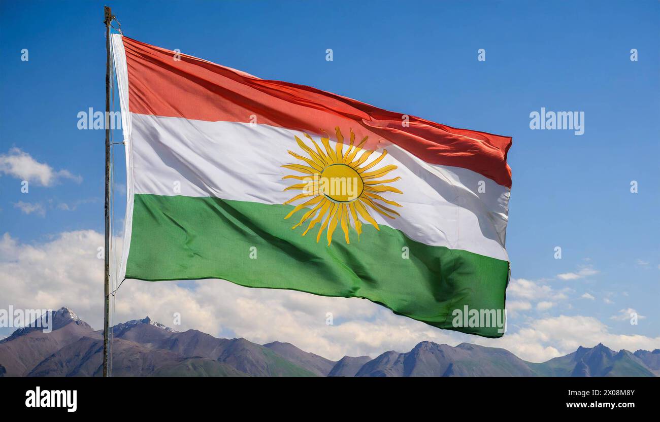 Kurdistan flagge hi-res stock photography and images - Alamy