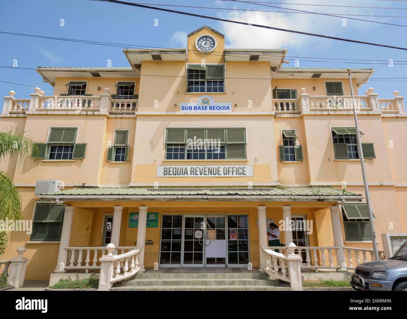 Bequia Revenue Office and Coast Guard Sub Base, Port Elizabeth, Bequia ...