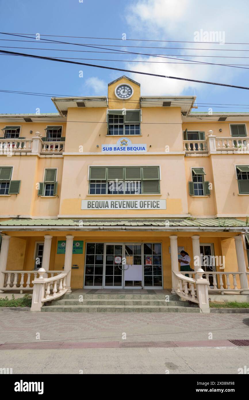 Bequia Revenue Office and Coast Guard Sub Base, Port Elizabeth, Bequia ...
