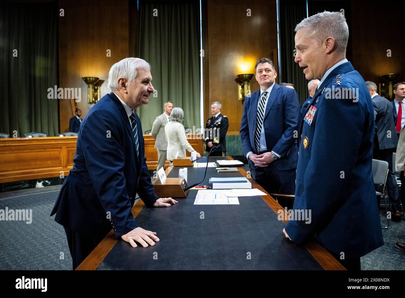 Washington, USA. 10th Apr, 2024. Senator Jack Reed (D-R.I.), Committee ...