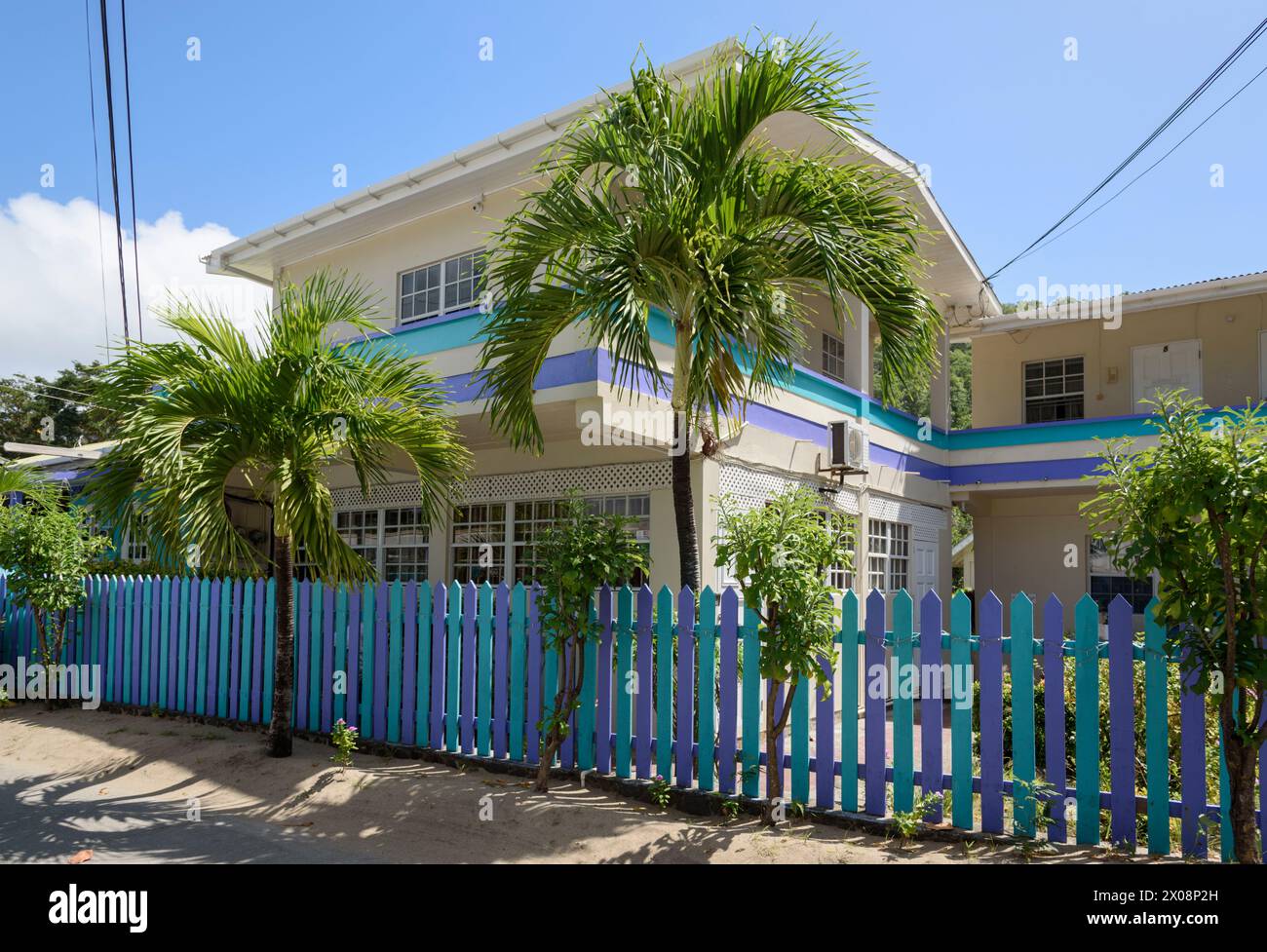 Keegan's beachside bar and restaurant, Lower Bay beach, Bequia Island ...