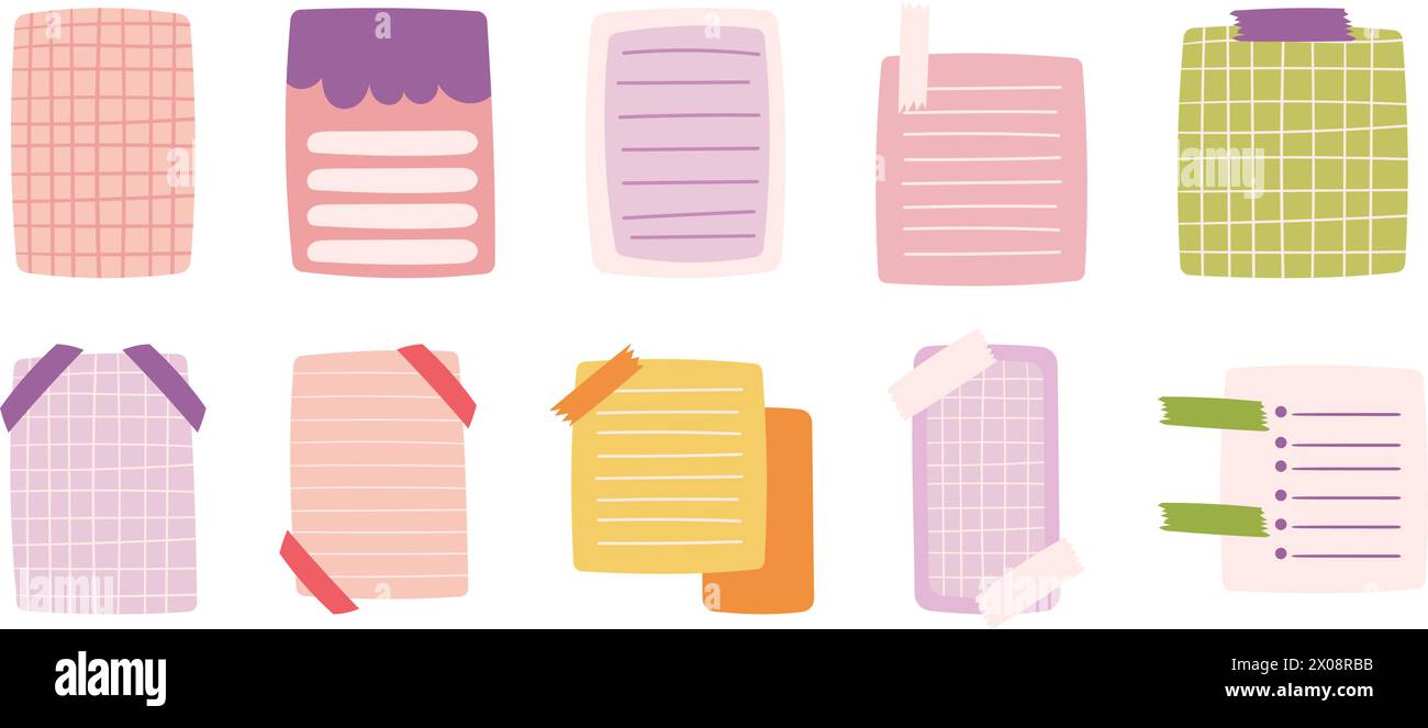 Journaling vector vectors hi-res stock photography and images - Alamy