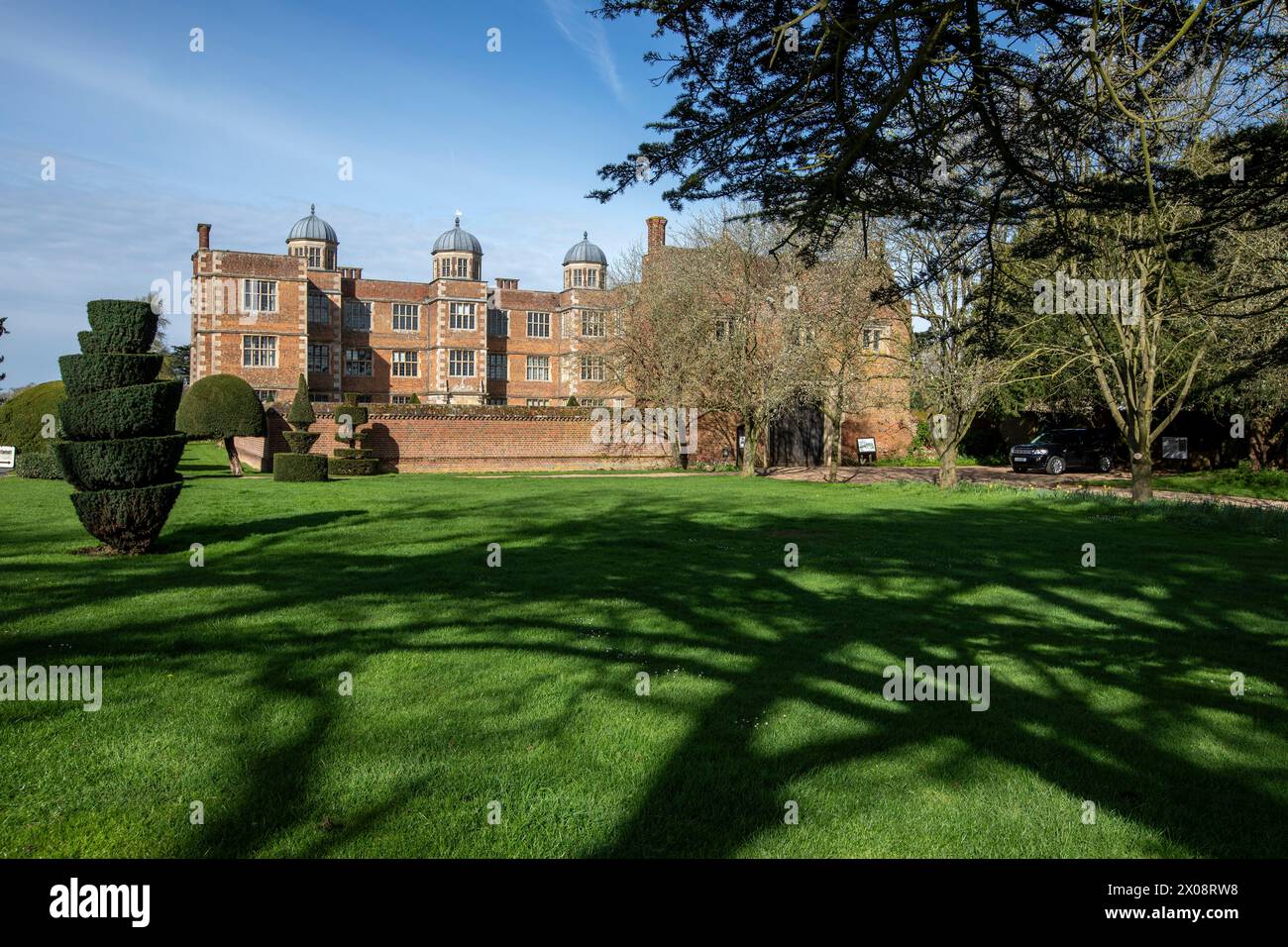 Doddington Hall is, from the outside, an Elizabethan prodigy house or ...