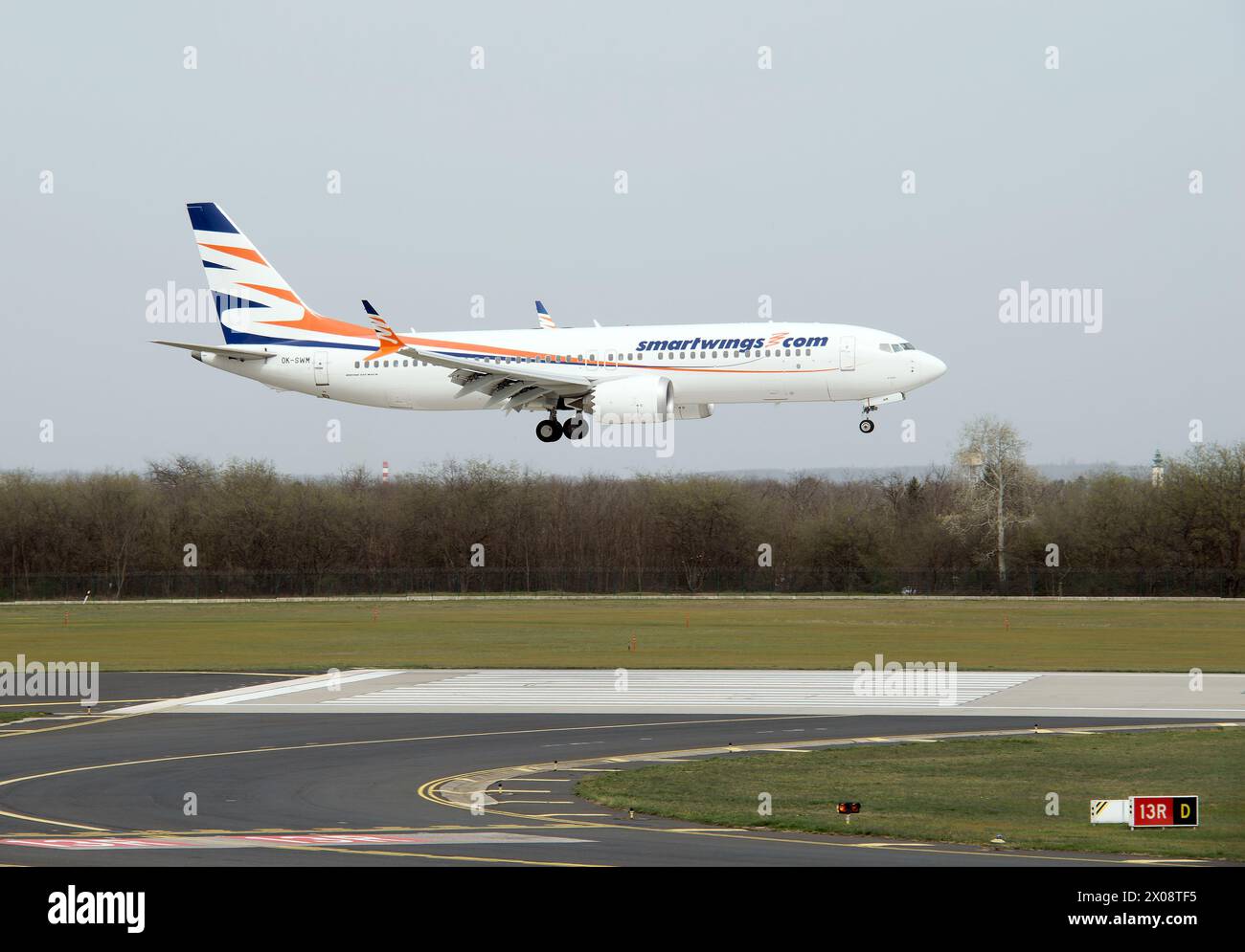 Smartwings (is a low-cost leisure Czech airline), Boeing 737 MAX 8 ...