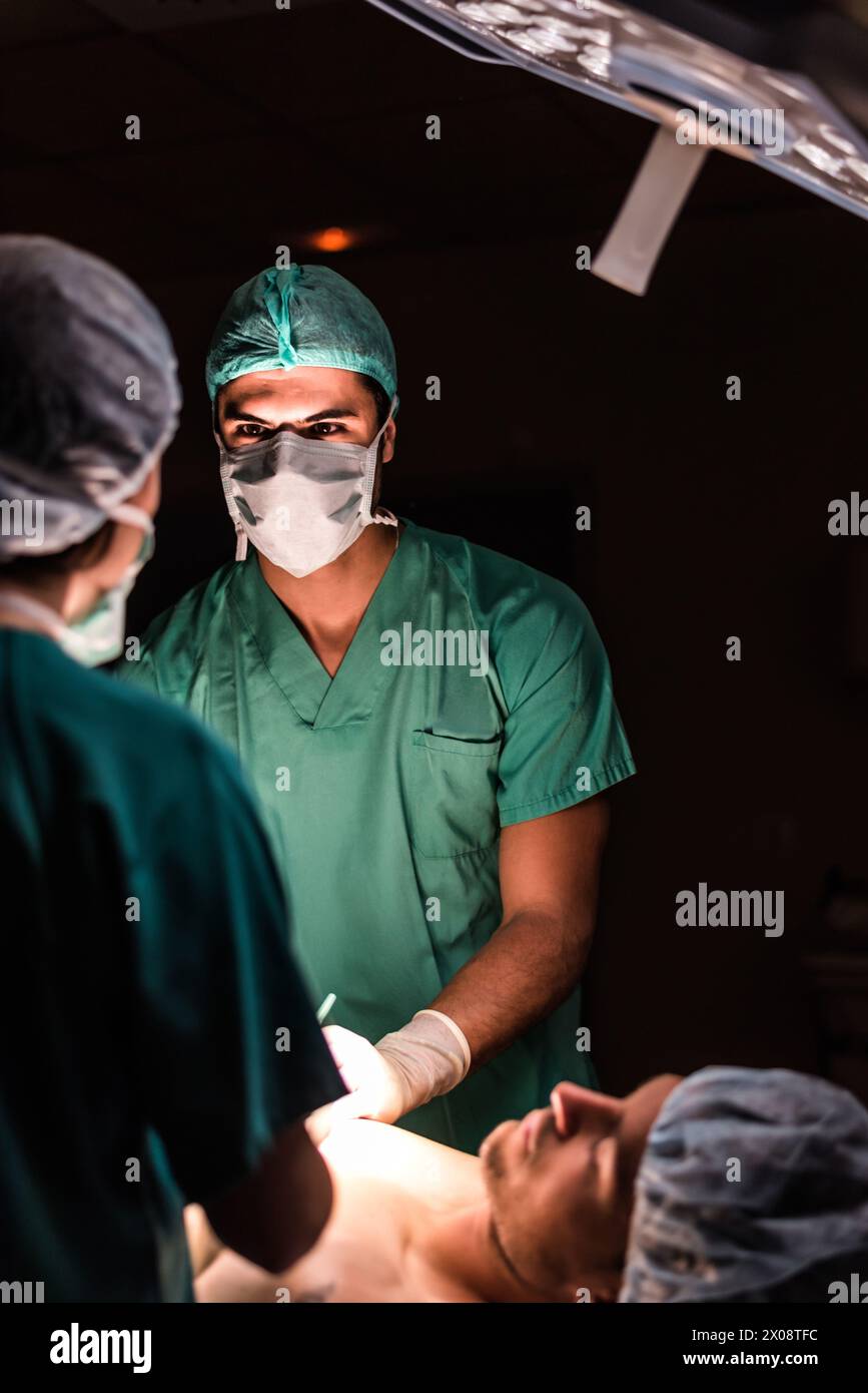 Talking to patient operation hi-res stock photography and images - Alamy