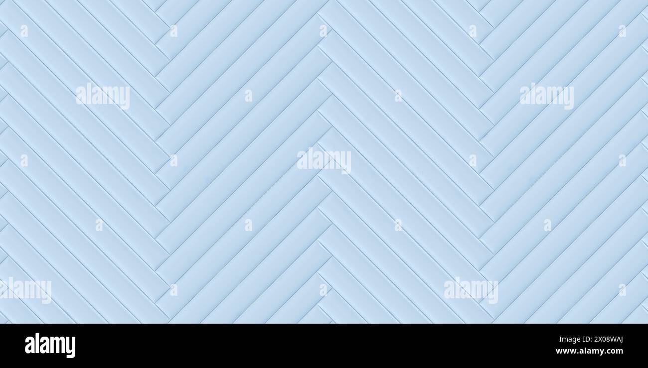 Soft convex wall panels, in gently blue skin of herringbone shape with ...