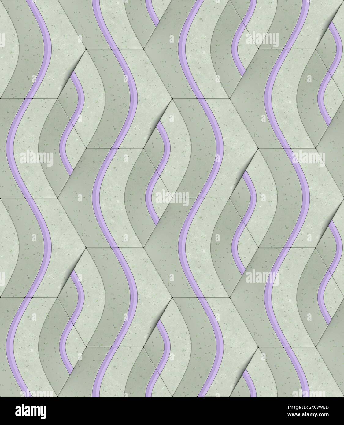 This image features a high-quality, seamless 3D geometric wallpaper ...