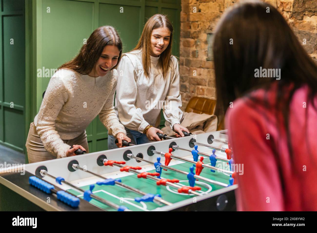 Foosball strategy hi-res stock photography and images - Alamy