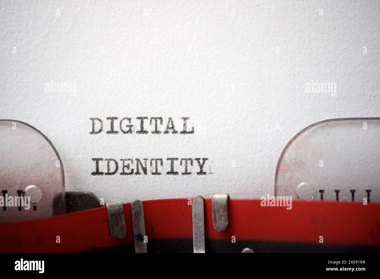 Digital identity text hi-res stock photography and images - Alamy
