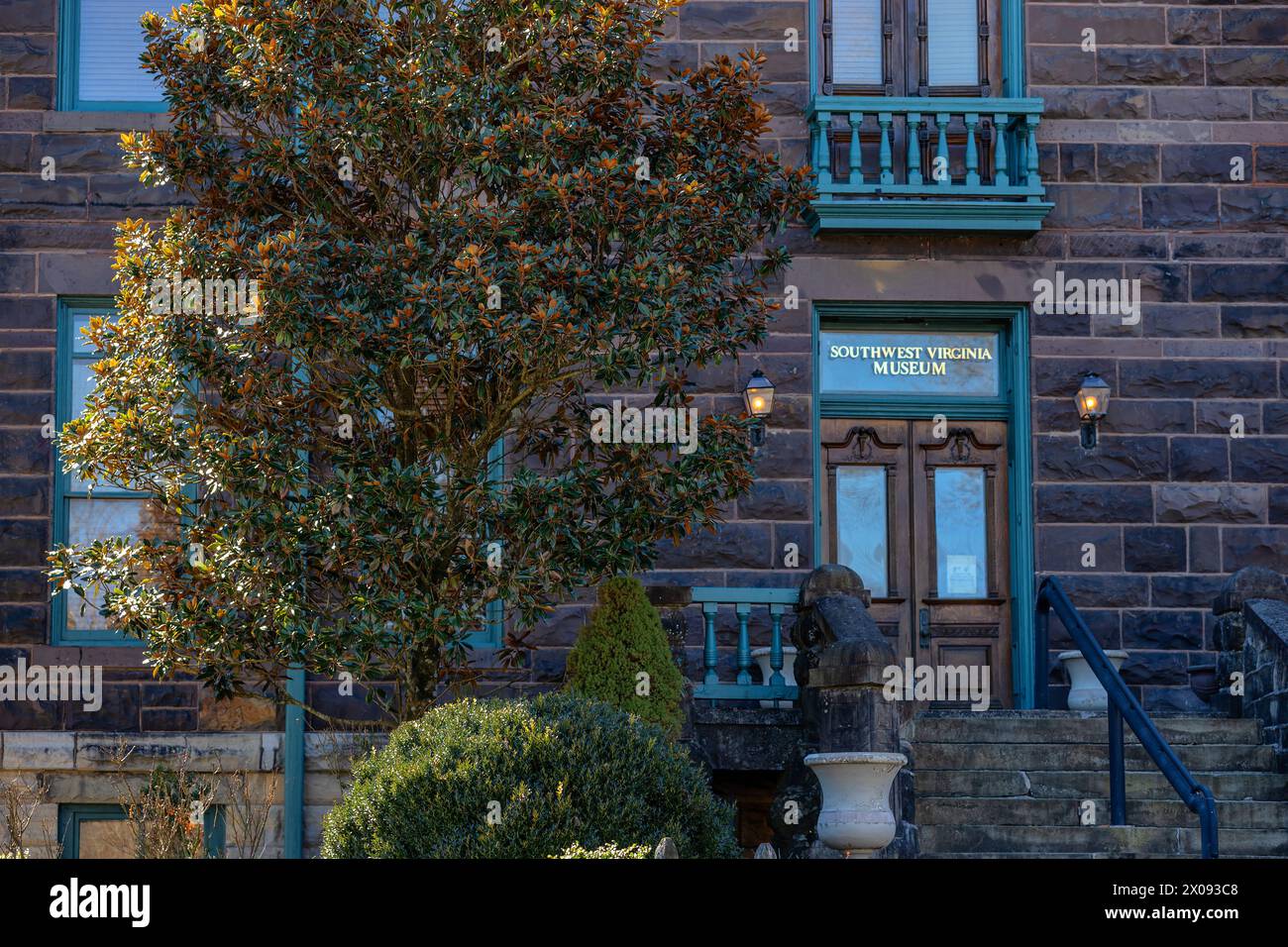 Big Stone Gap, Virginia, USA - February 19, 2024: Southwest Virginia ...