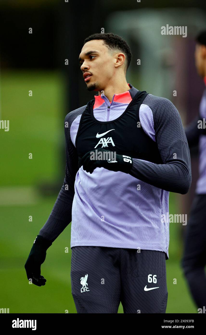 10th April 2024; Anfield and AXA Training Centre, Liverpool, Merseyside ...