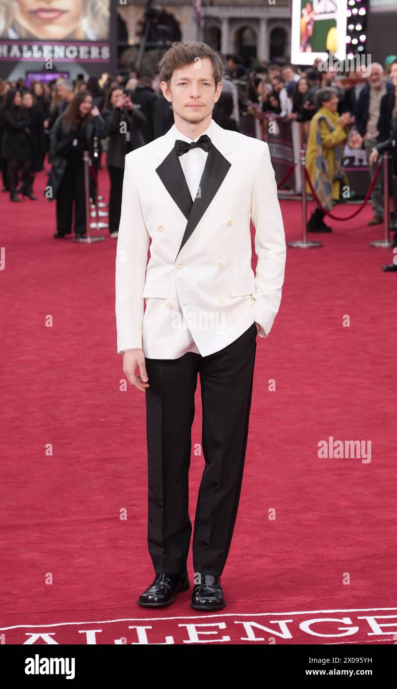 Mike Faist attends the UK premiere of Challengers at the Odeon Luxe ...