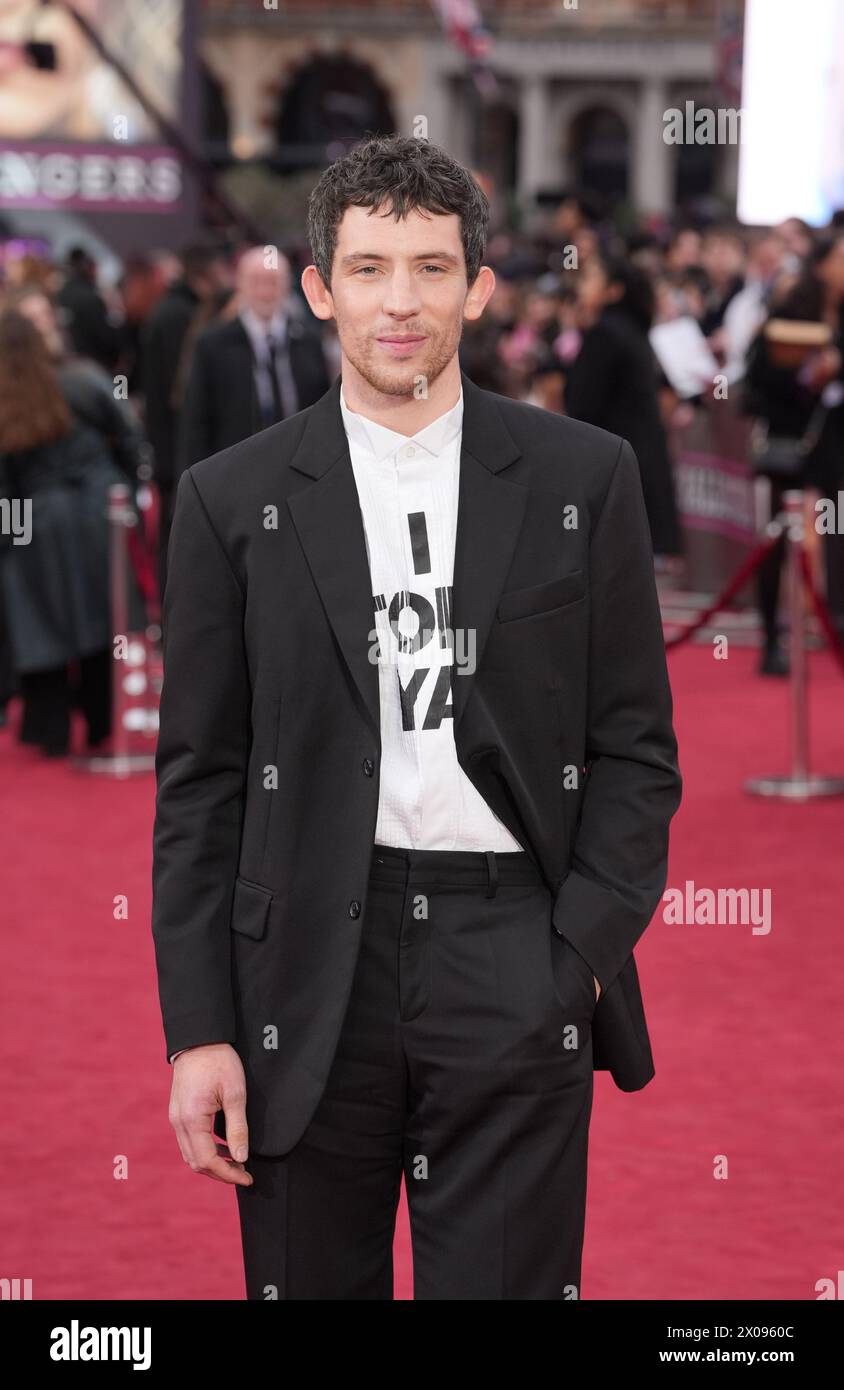 Josh O'Connor attends the UK premiere of Challengers at the Odeon Luxe ...