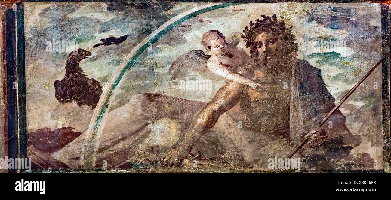 Zeus thunderbolt art hi-res stock photography and images - Alamy