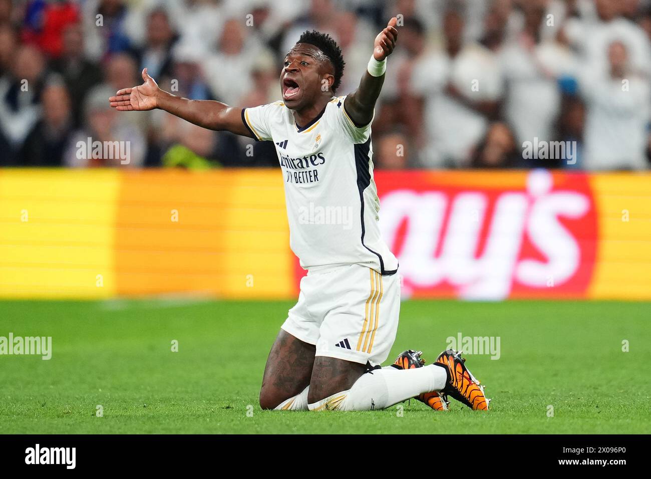 Vinicius Junior of Real Madrid during the UEFA Champions League match ...