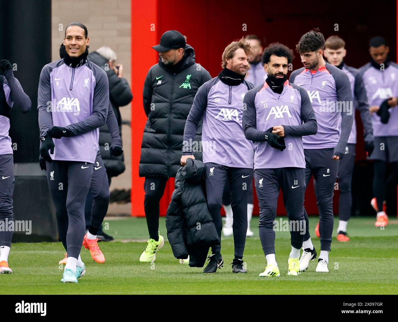10th April 2024; Anfield and AXA Training Centre, Liverpool, Merseyside ...