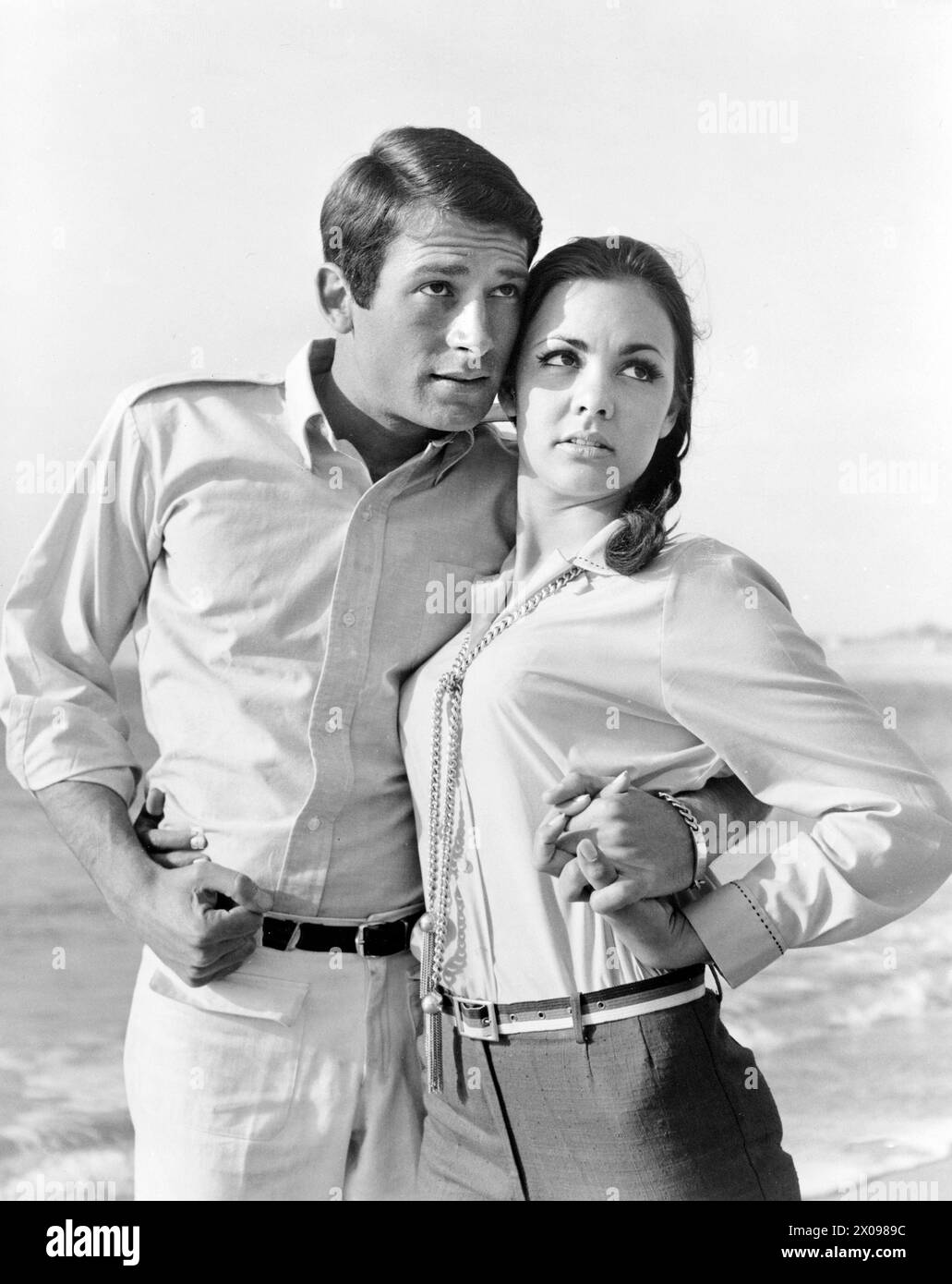 Antony Thomas, Janis Reinhardt, on-set of the South African film, "The ...