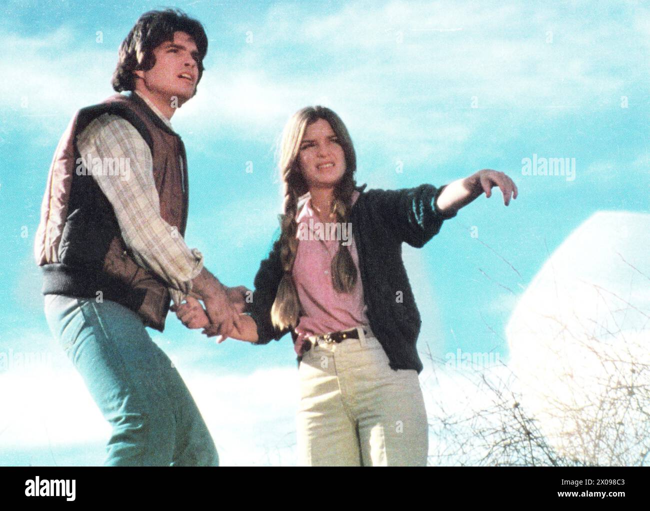 Christopher S. Nelson, Tarah Nutter, on-set of the film, "Without ...