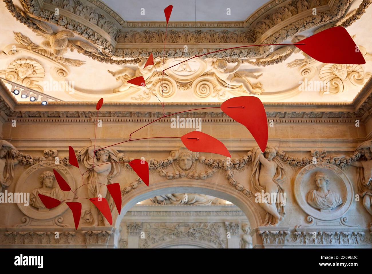 "Big Red", 1959, Alexander Calder, Picasso Museum, Paris, France ...