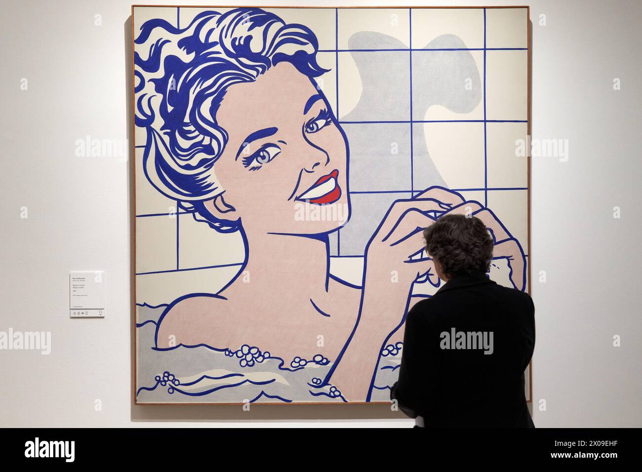 “Woman in Bath”, 1963, Roy Lichtenstein (1923-1997), Reina Sofia Museum ...