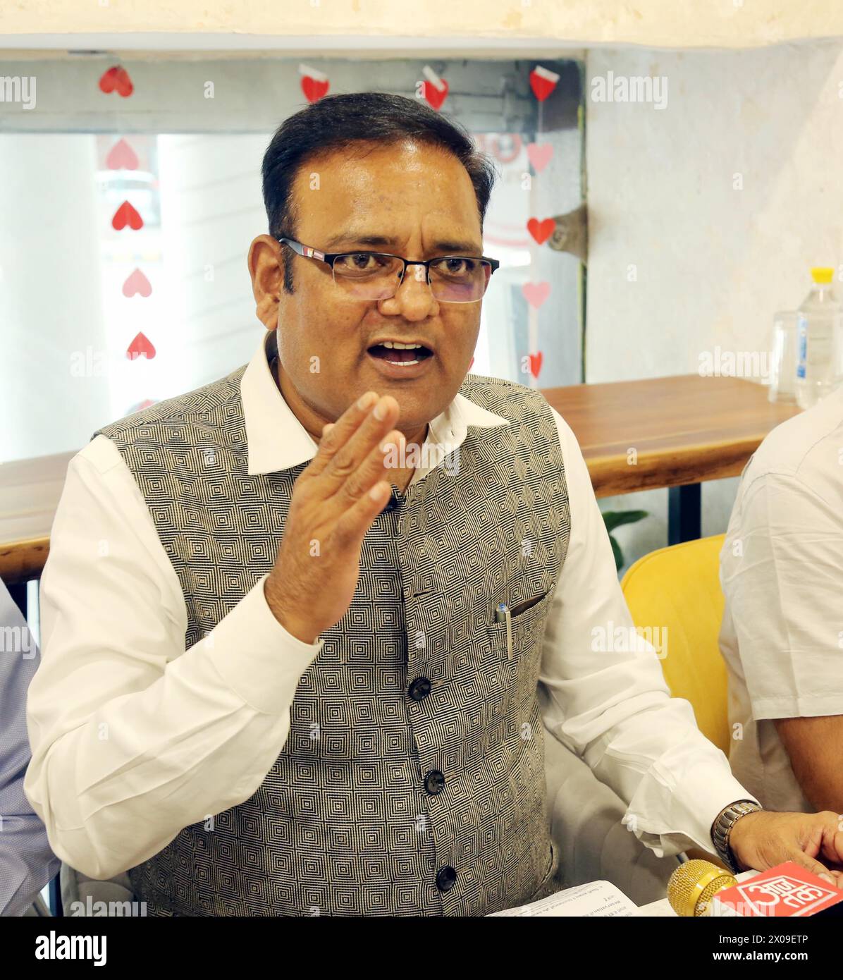 NEW DELHI, INDIA - APRIL 10: Delhi Government Minister Raaj Kumar Anand ...