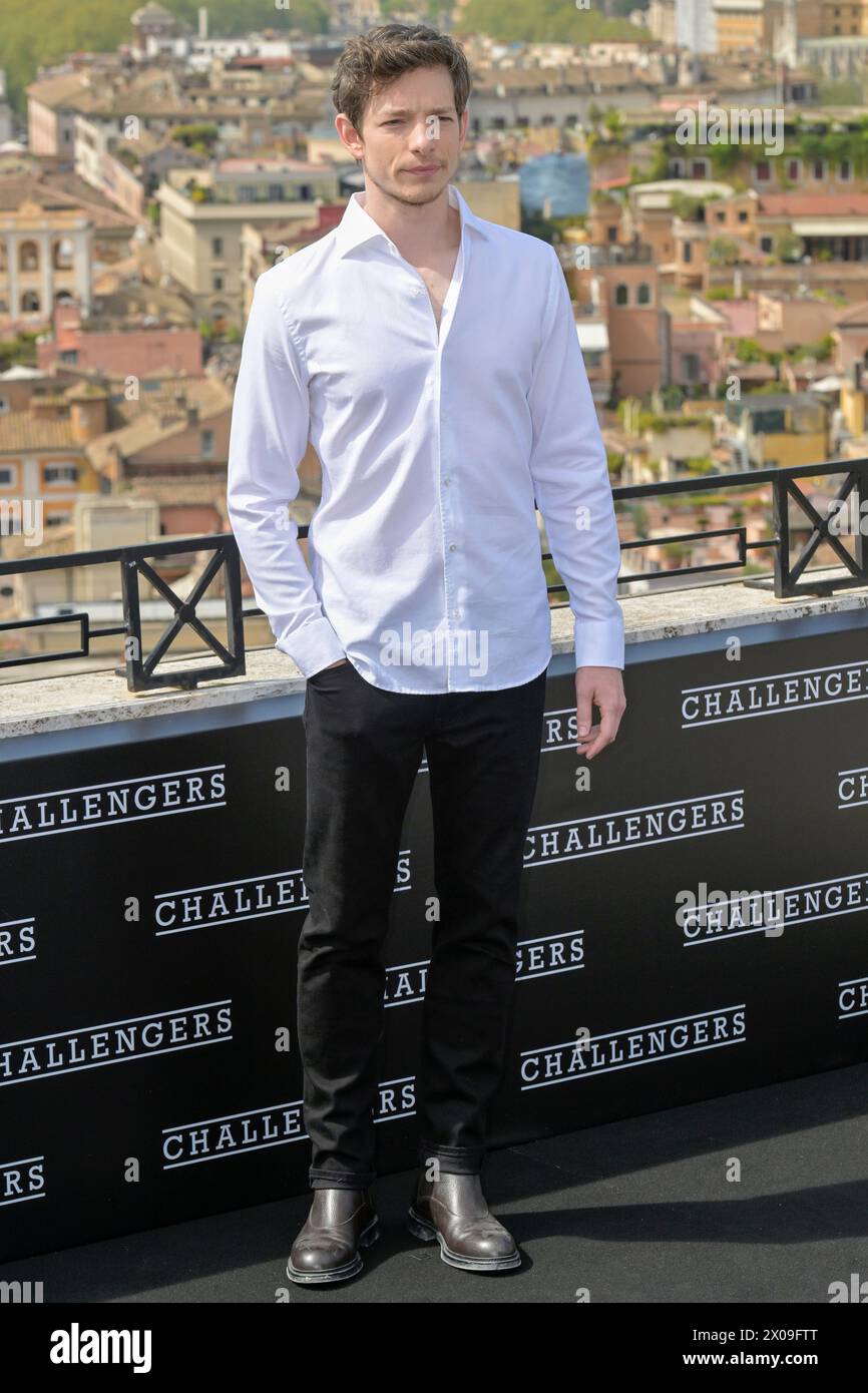 Actor Mike Faist attends the photocall of the movie 'Challengers" at ...