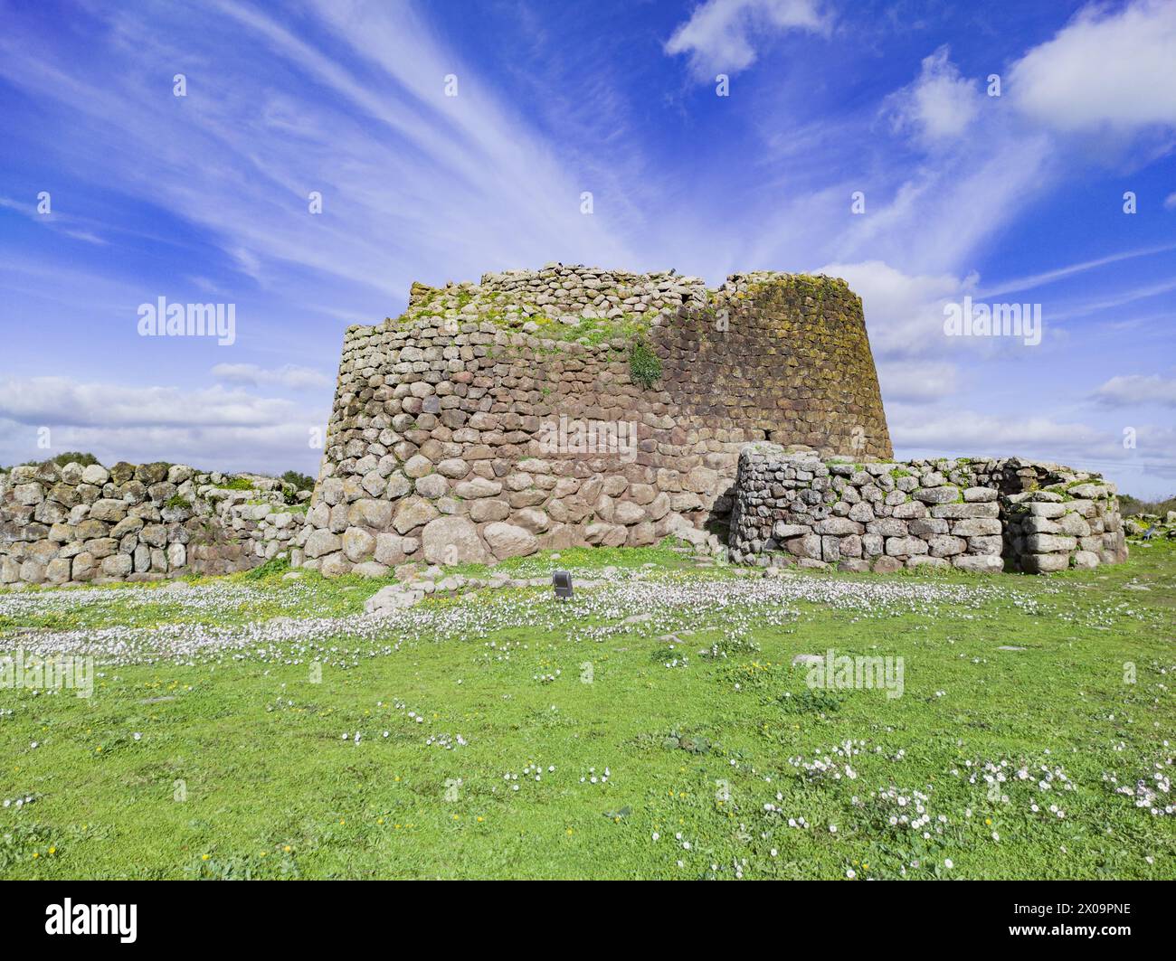 The Nuraghe Losa, a famous testimony of the Nuragic civilisation ...