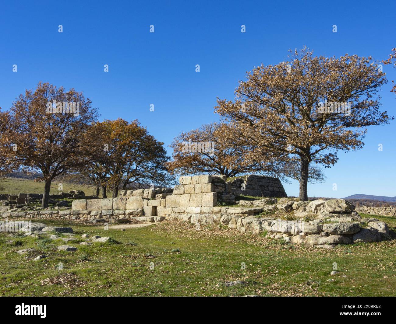 Tomb of the Giants (Tomb nr. II) in the Madau Nuragic Necropolis in ...