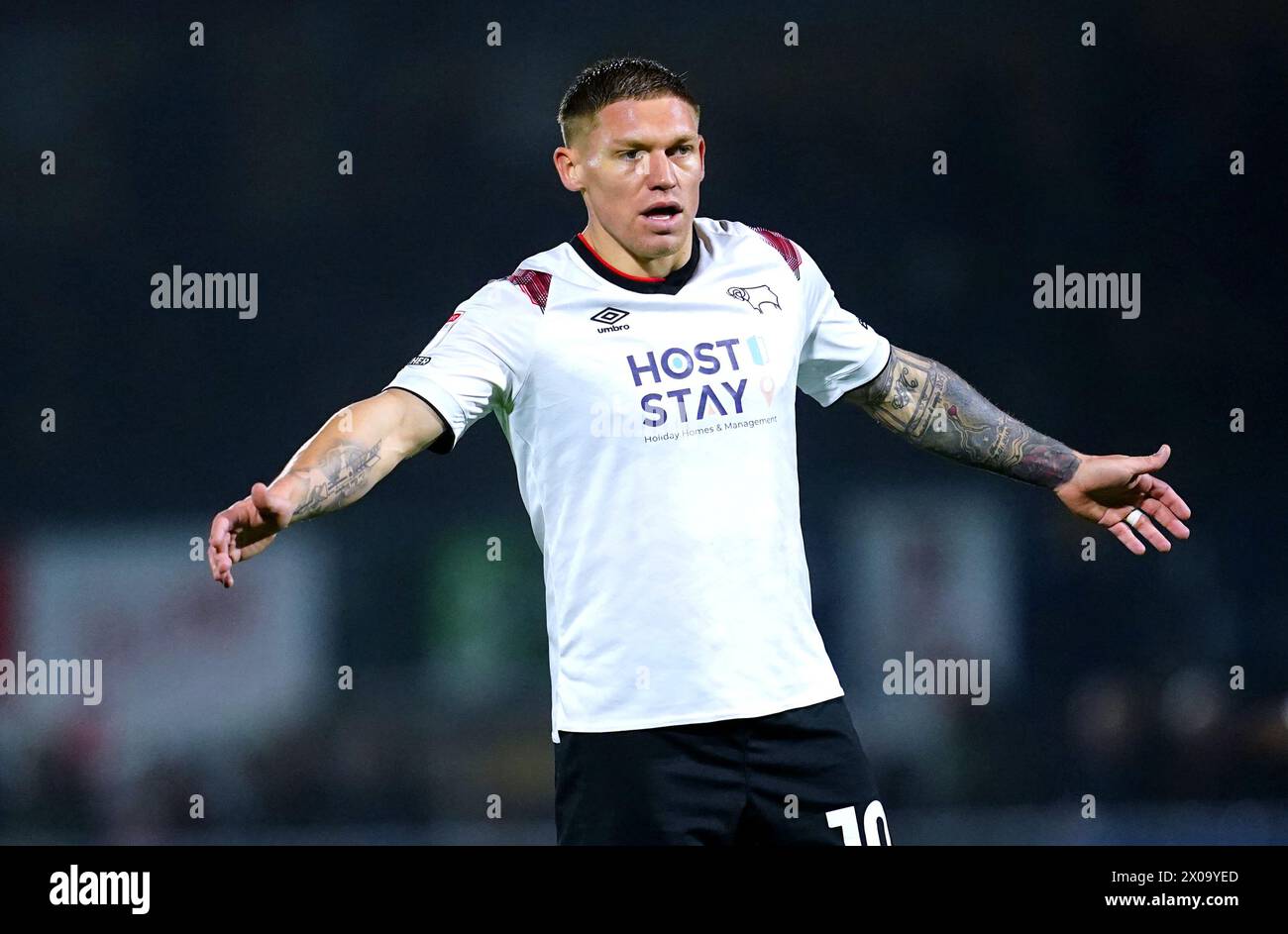 Derby County's Martyn Waghorn during the Sky Bet League One match at ...
