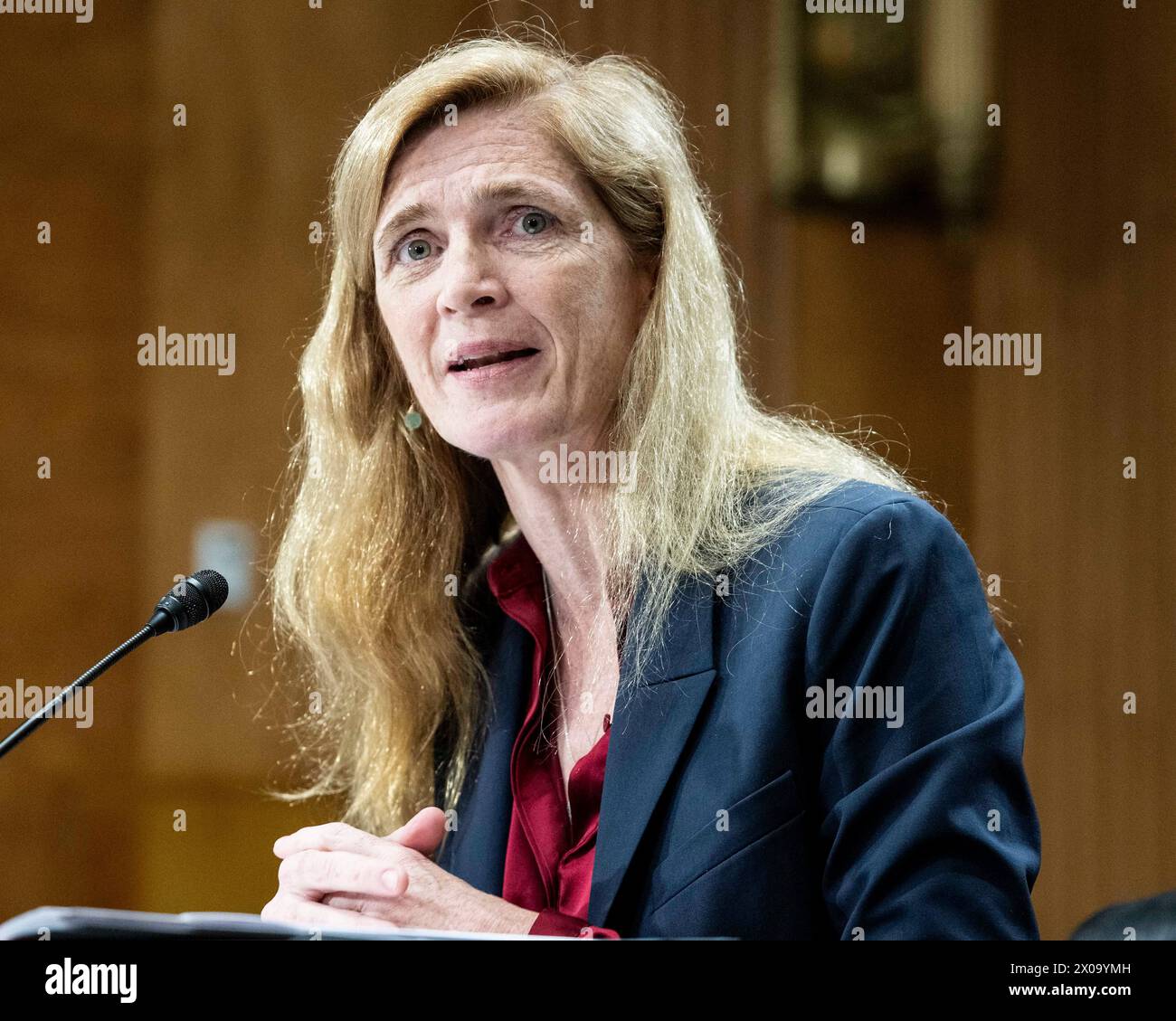 Washington, District Of Columbia, USA. 10th Apr, 2024. SAMANTHA POWER, Administrator, U.S ...