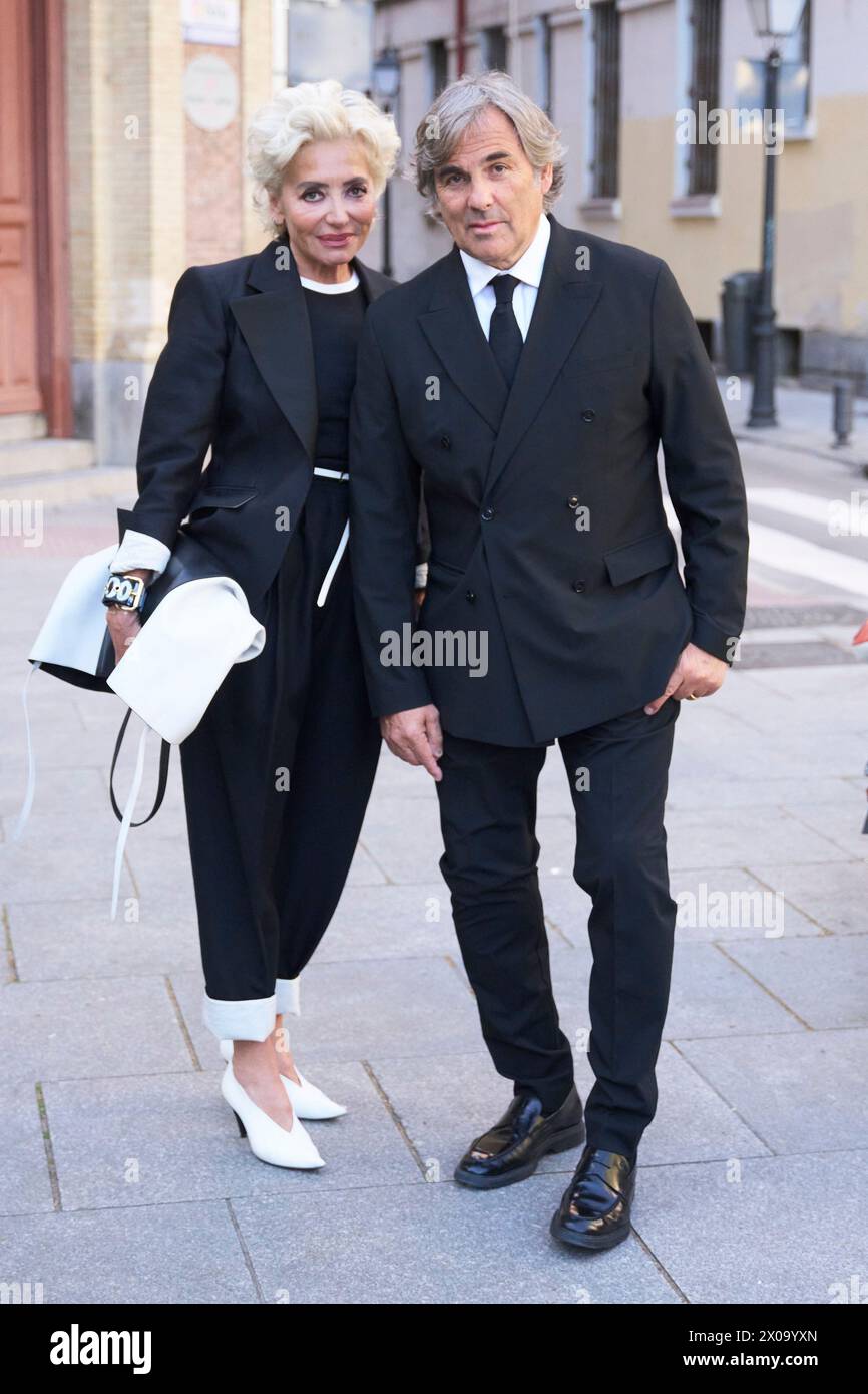 Madrid. Spain. 20240410, Hubertus von Hohenlohe, Simona Gandolfi ...