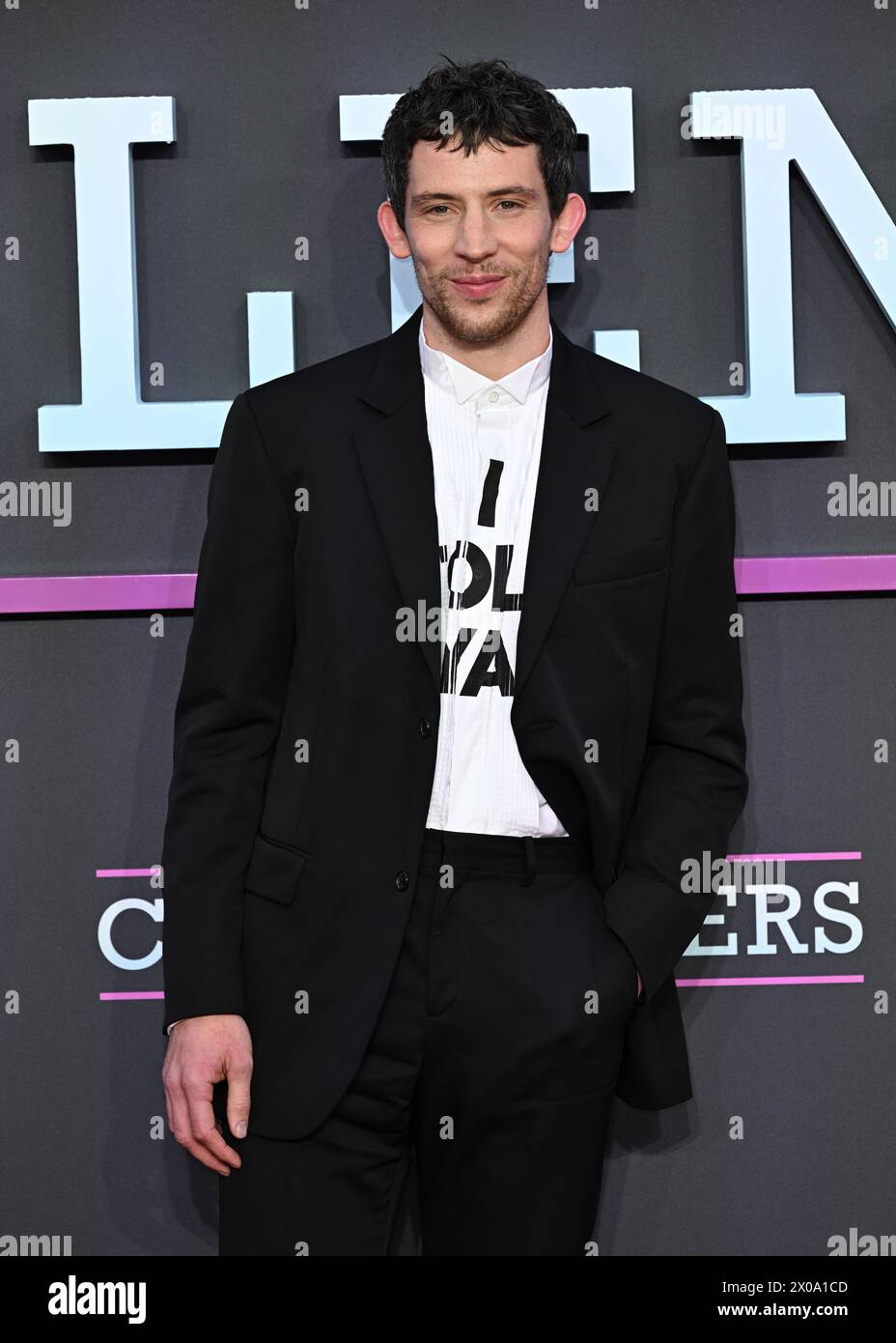 London, UK. April 10th, 2024. Josh O’Connor arriving at the Challengers ...