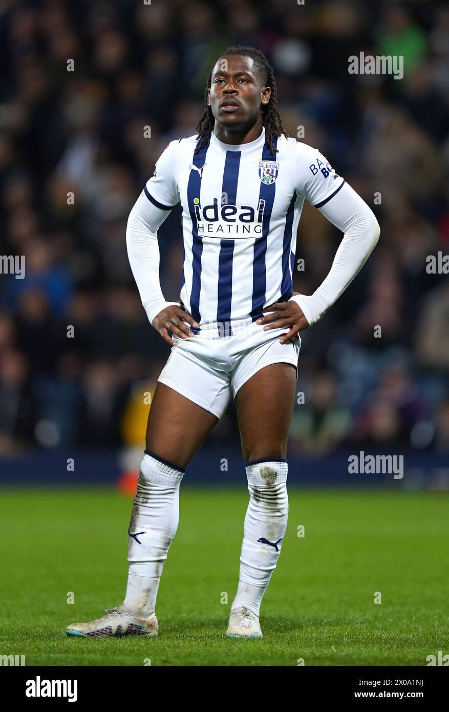 West Bromwich Albion's Brandon Thomas-Asante during the Sky Bet ...