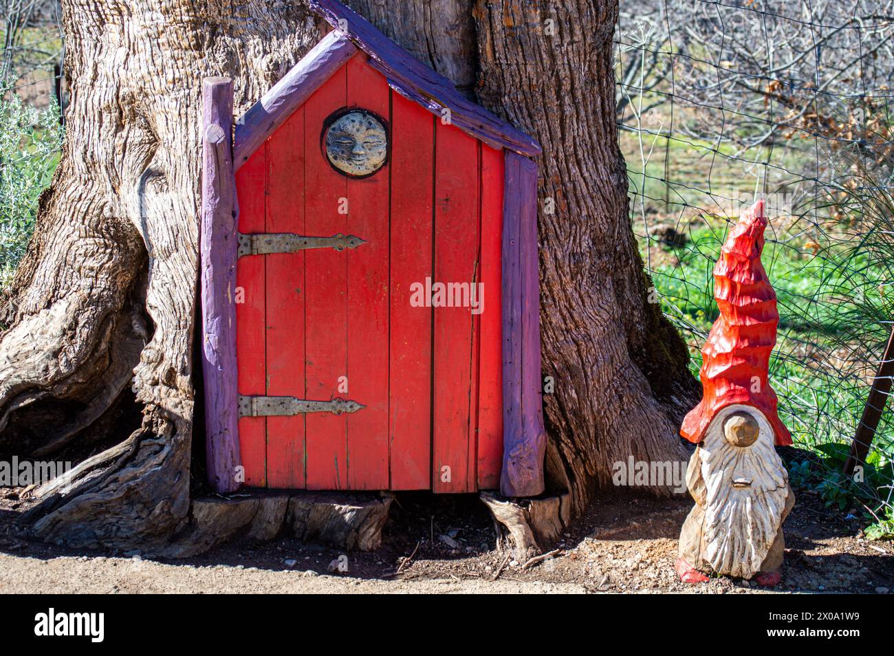 PARAUTA, SPAIN - JANUARY 20, 2024: The Enchanted Forest of Parauta in ...