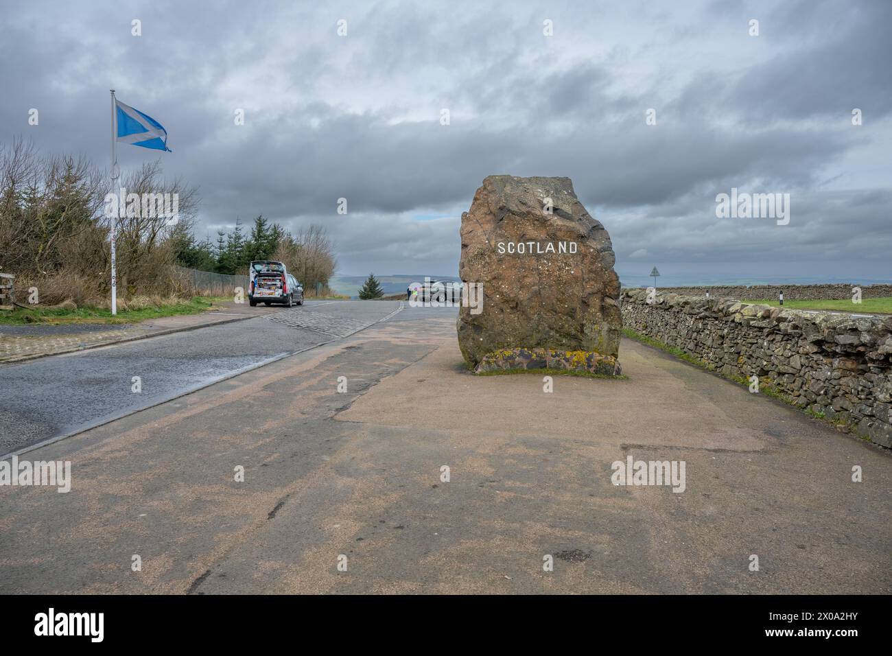 England scotland border hi-res stock photography and images - Alamy