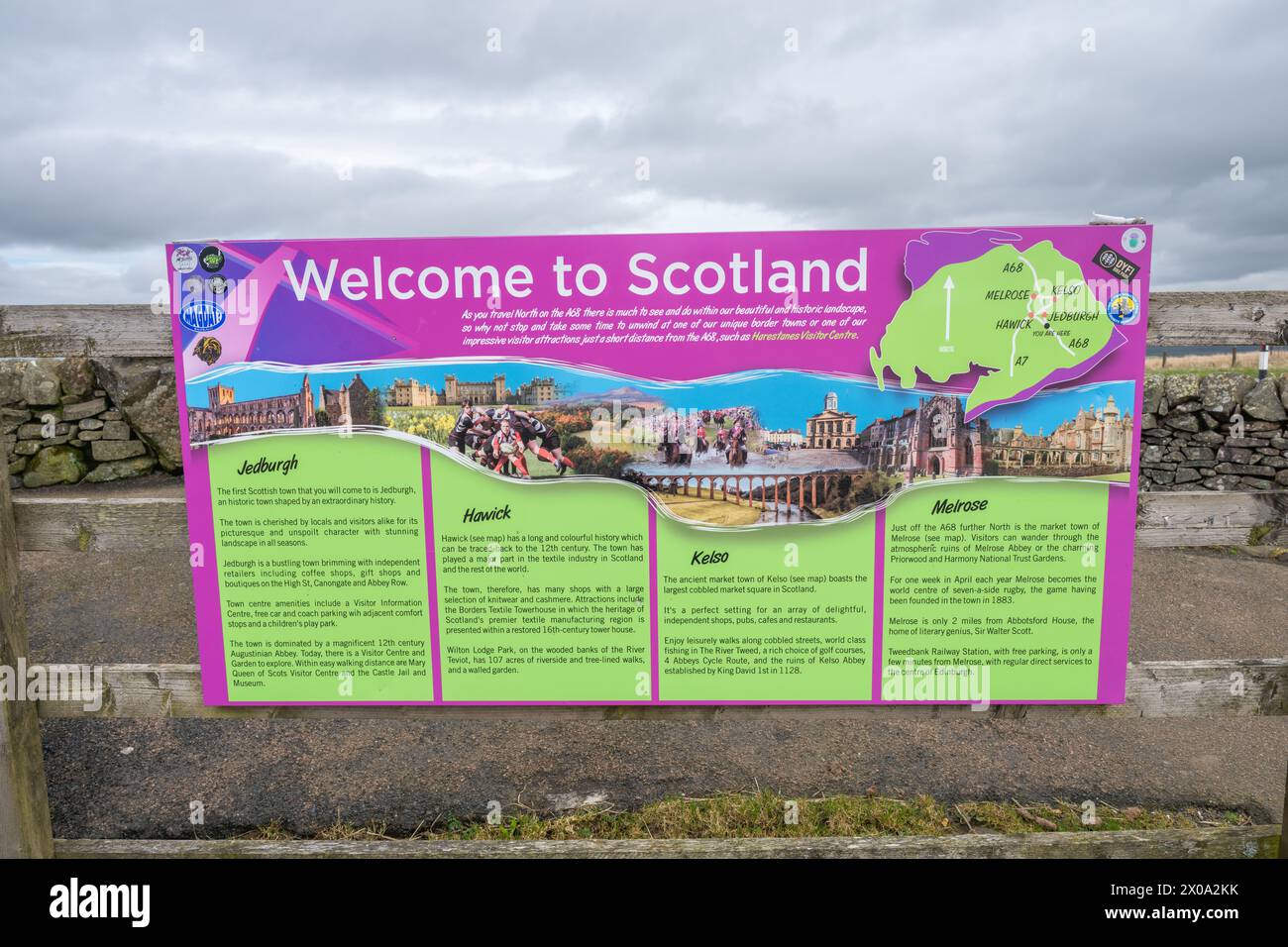 England scotland border hi-res stock photography and images - Alamy