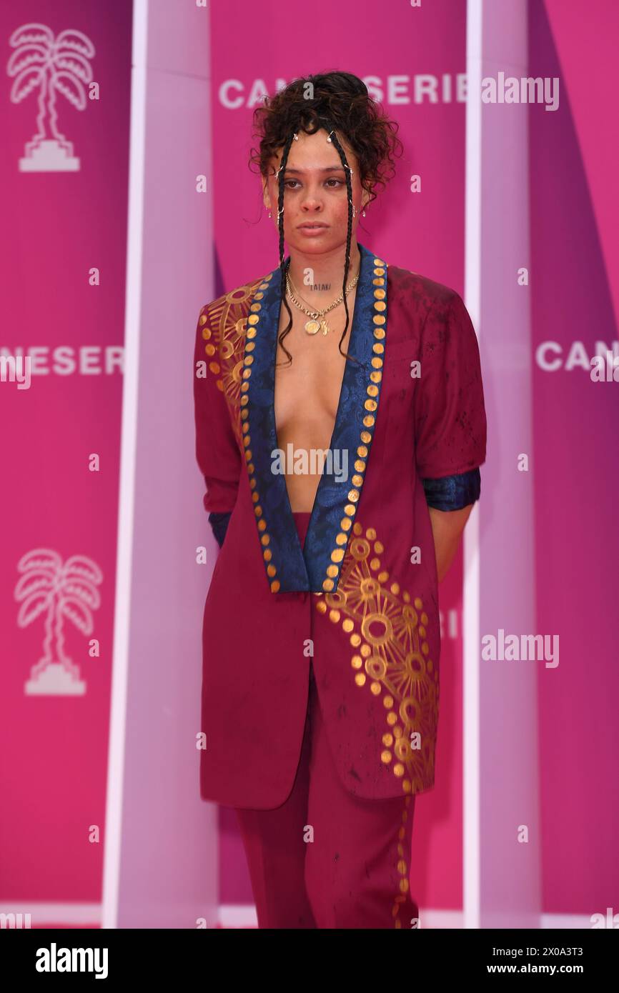CANNES, FRANCE - APRIL 10: Bernie Van Tiell attend the Pink Carpet ...