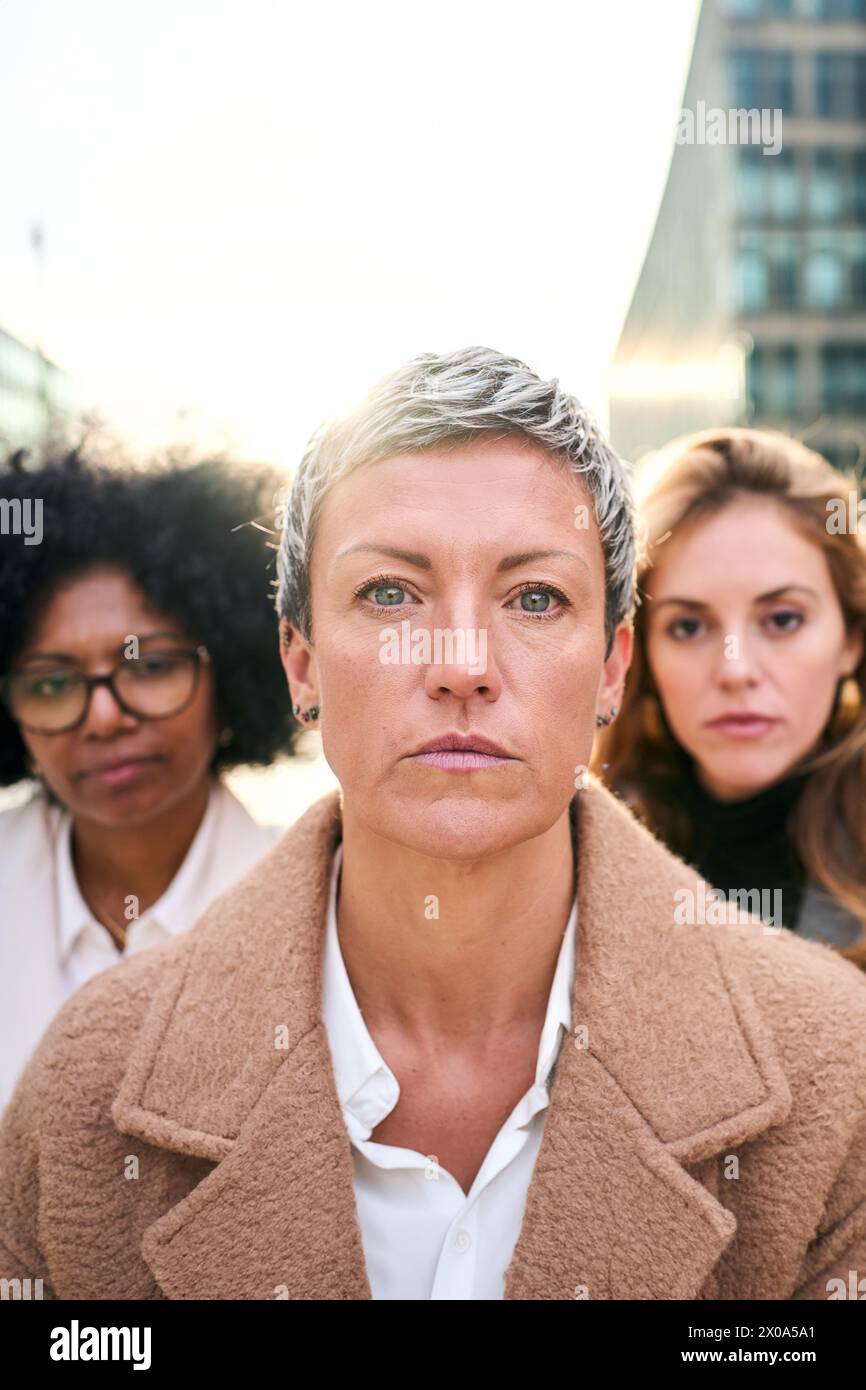 Vertical group multiracial diverse ages hi-res stock photography and ...