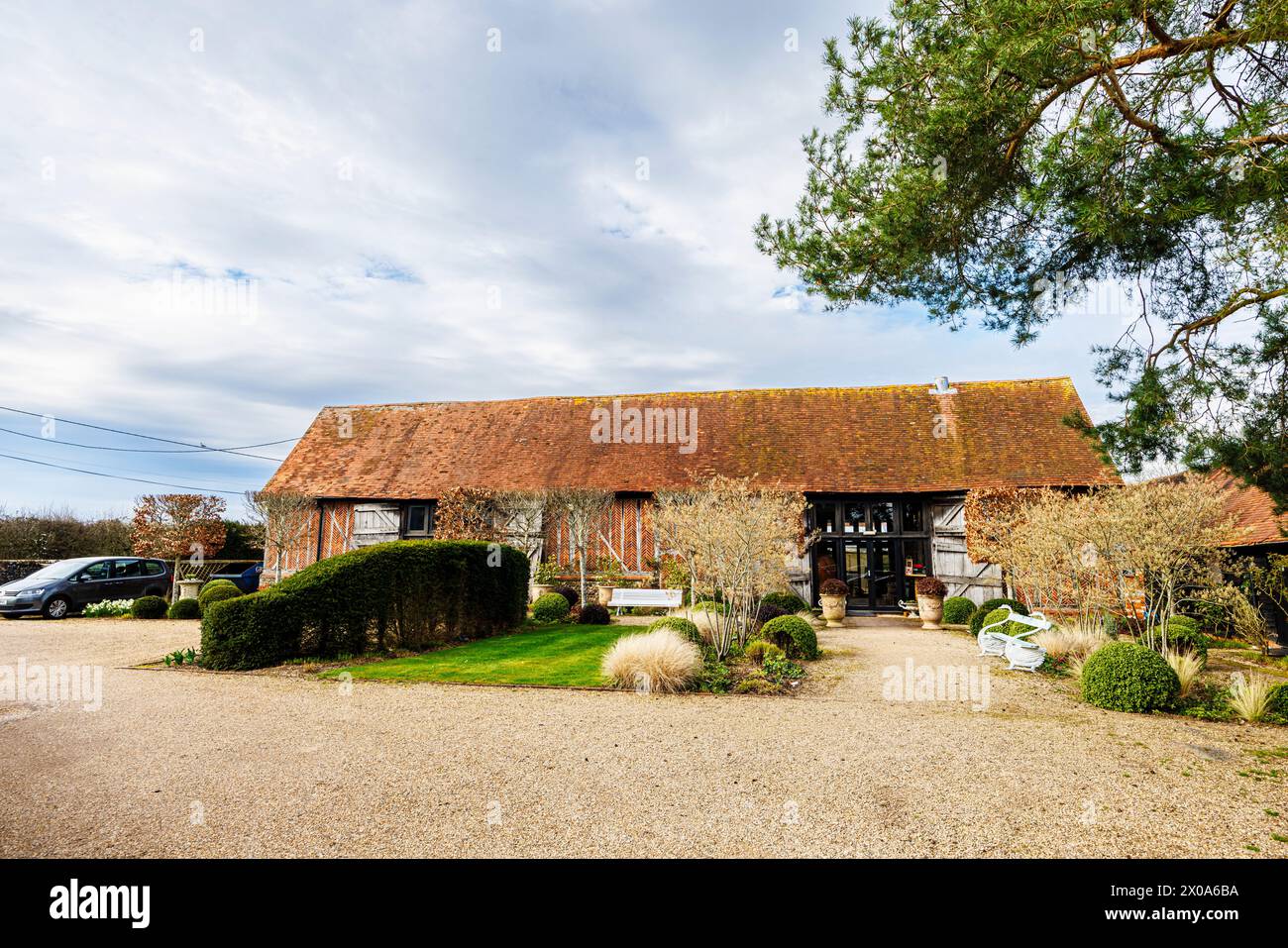 Bix Manor, a converted historic 17th century grade II listed tithe barn ...