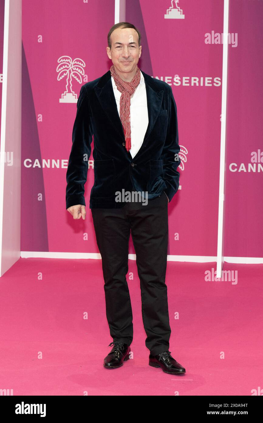 Cannes, France. 11th Apr, 2024. Alex Boden attends the Closing Ceremony of the 7th Canneseries ...