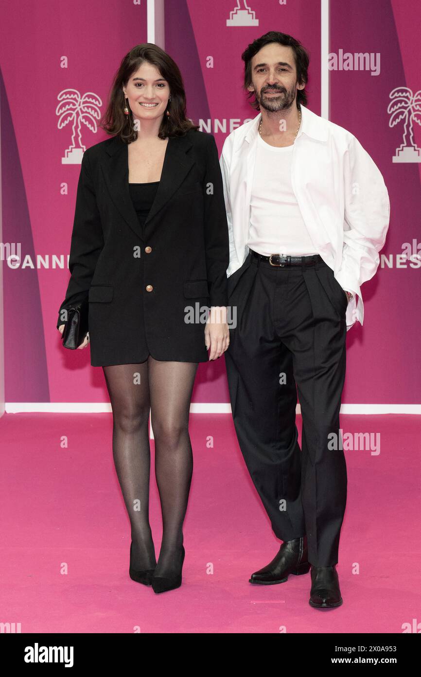 Cannes, France. 11th Apr, 2024. Elen Clarice Souvaatriz and Julio ...
