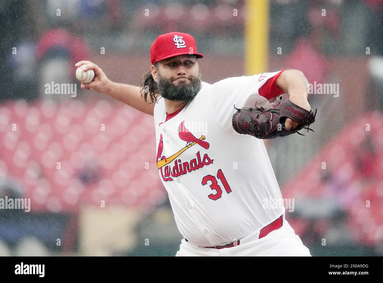 St. Louis, United States. 10th Apr, 2024. St. Louis Cardinals starting ...