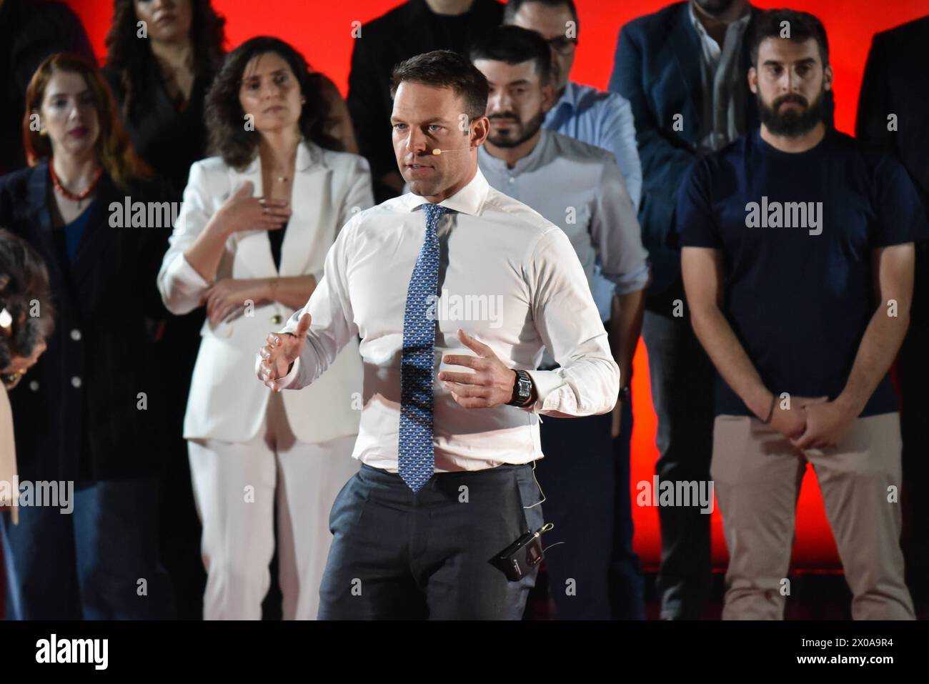 Syriza leader Stefanos Kasselakis launches campaign for European ...