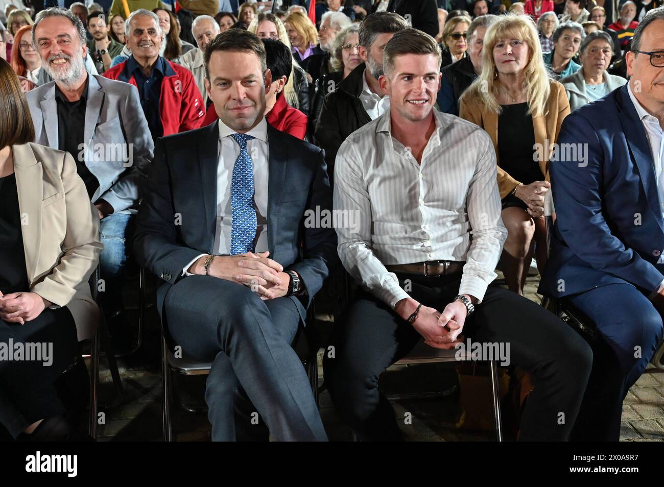 Syriza leader Stefanos Kasselakis launches campaign for European ...