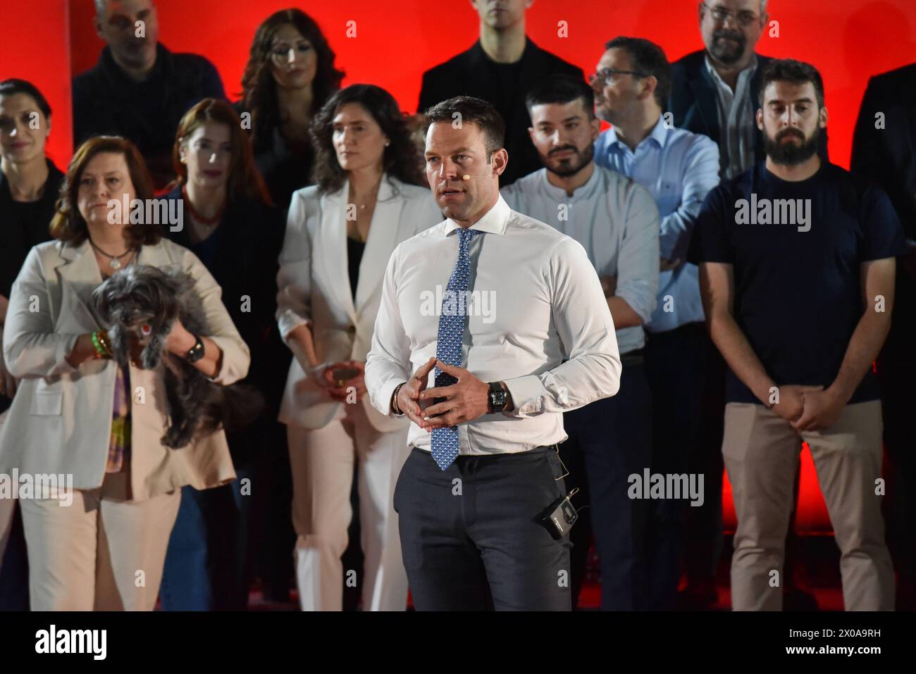 Syriza leader Stefanos Kasselakis launches campaign for European ...