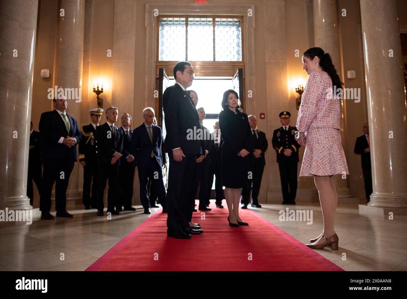 Arlington, United States. 09th Apr, 2024. Arlington National Cemetery ...