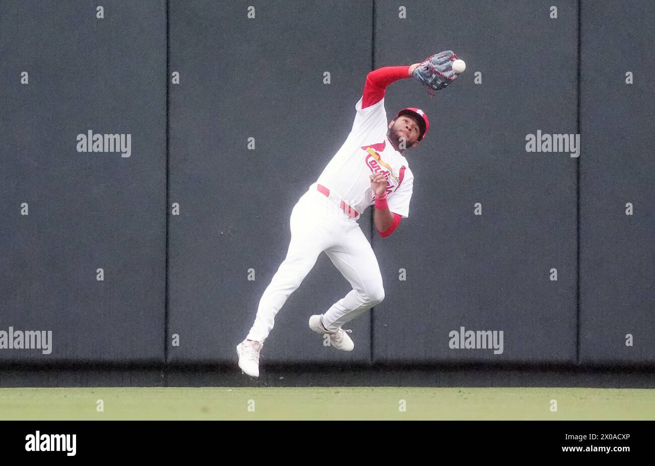 St. Louis, United States. 10th Apr, 2024. St. Louis Cardinals ...